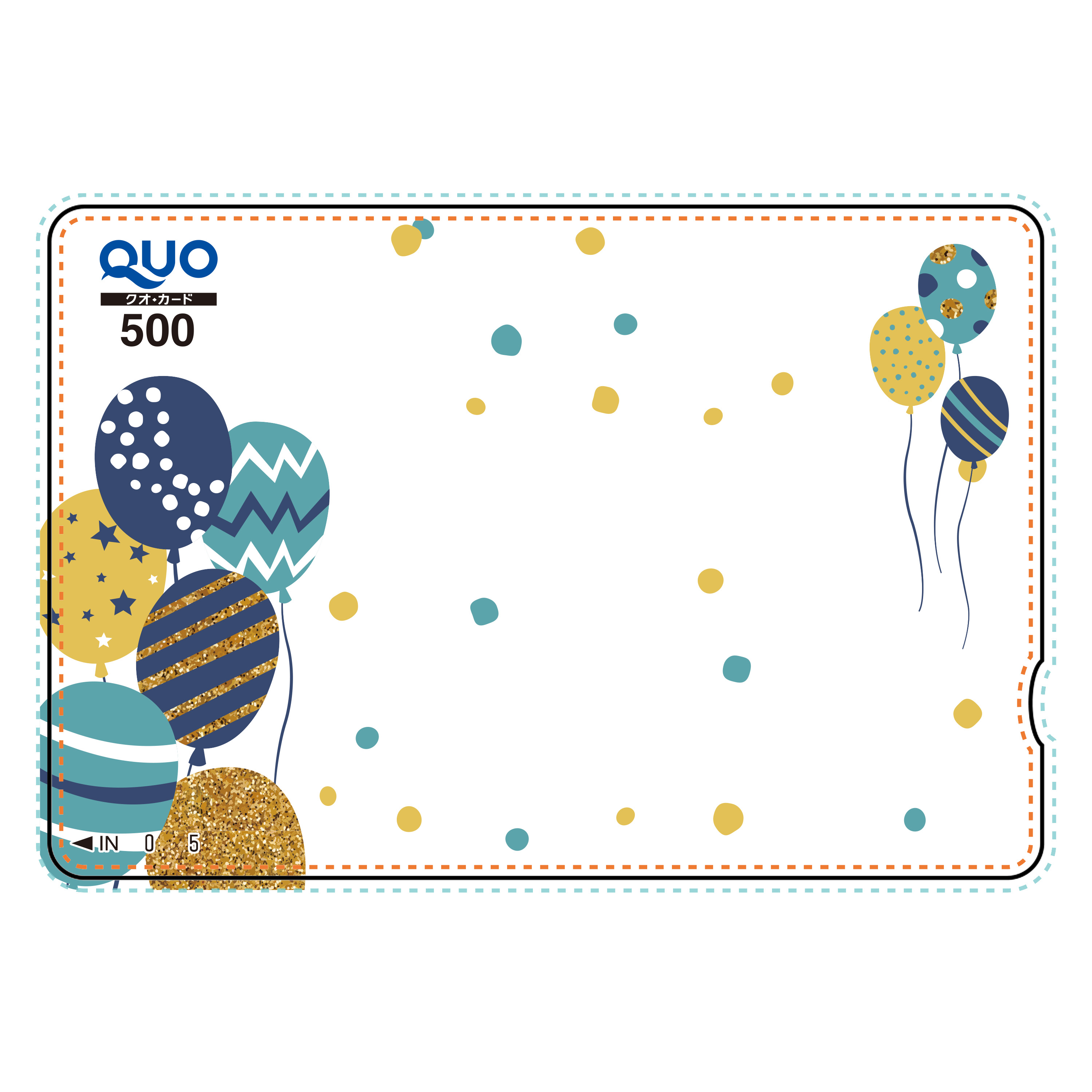 【風船】QUOカード ギフトカード｜ノベルティ・オリジナルグッズ・記念品ならラクスル